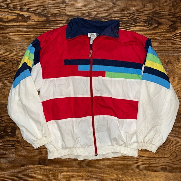 Lavon | Jackets & Coats | Vintage 8s 90s Women Jacket Windbreaker ...